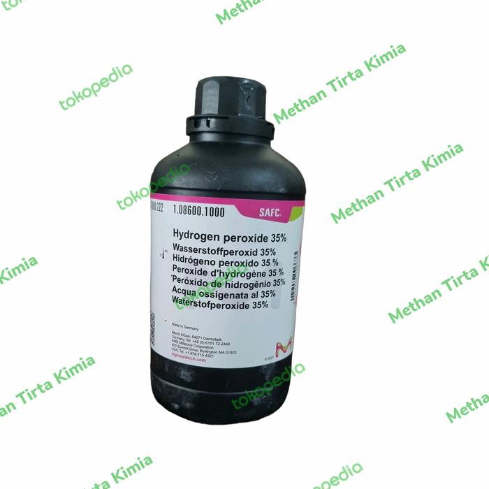 Jual Hydrogen Peroxide 35% merck 1.08600 - Kota Bekasi - Methan Tirta ...