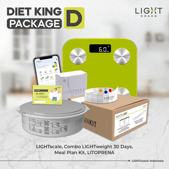 Promo DIET KING PACKAGE | Timbangan Berat Badan| Konsultasi Ahli Gizi ...