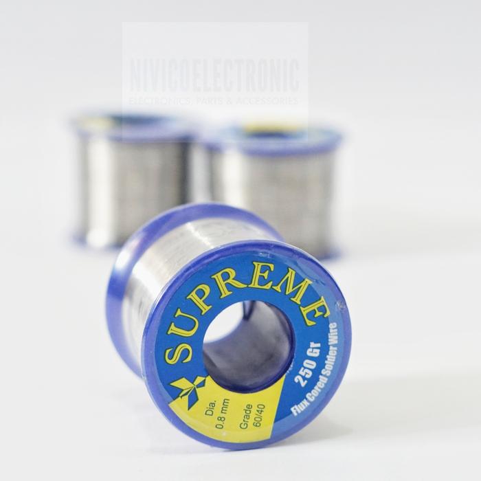 Jual Timah Solder SUPREME Flux Cored Solder Wire besar - Kota Surabaya ...