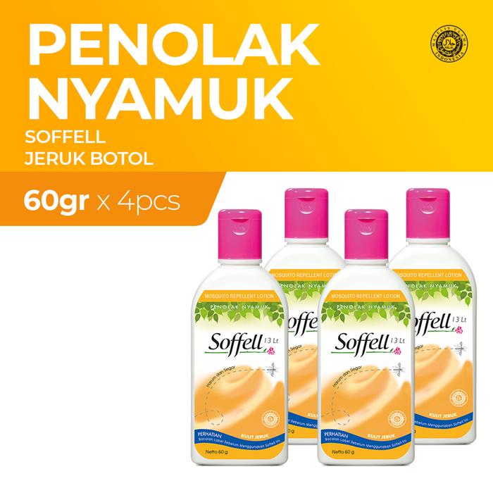 Promo Soffell Btl Kulit Jeruk 4x60Gr - - Enesis Official Store | Tokopedia