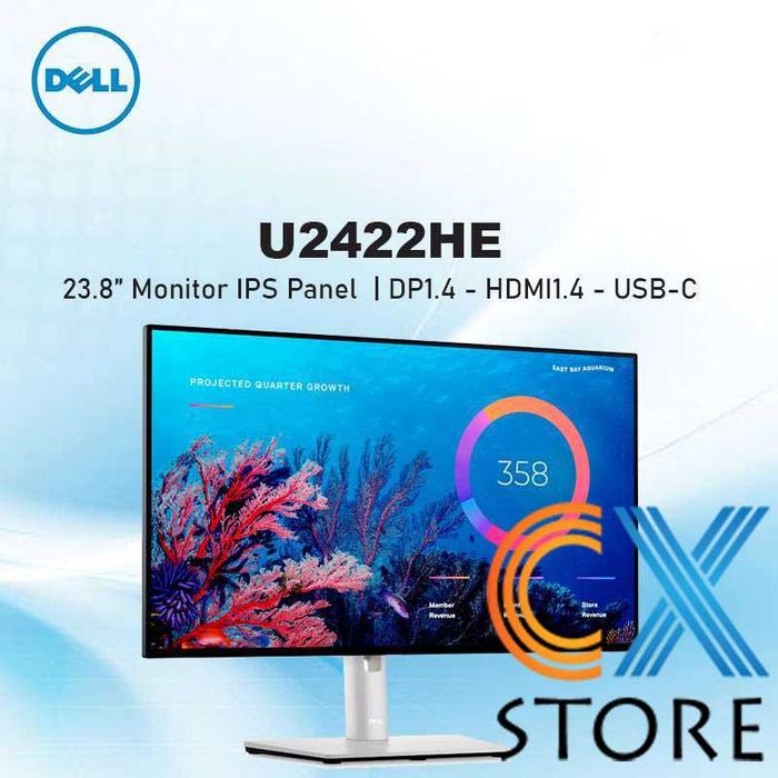Jual Dell UltraSharp U2422HE - LED monitor - Full HD (1080p) - Jakarta ...