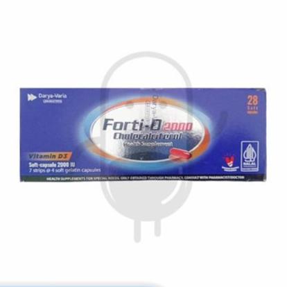 Jual FORTI D 2000 BOX ISI 28 KAPSUL - Vitamin D3 2000 IU - Kota Bandung ...