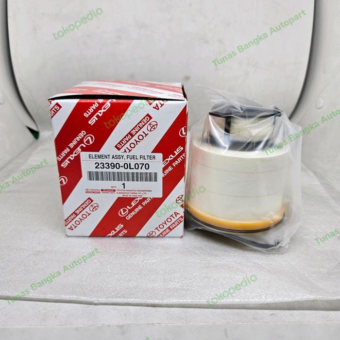 Jual Filter Solar Innova Reborn Fortuner VRZ Hilux Revo 23390-0L070 ...