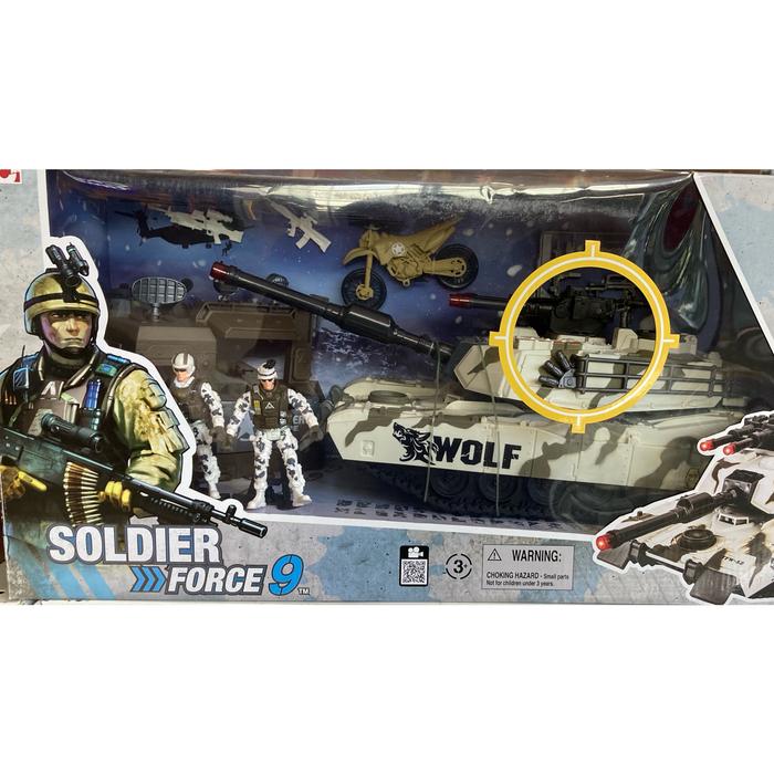 Jual Soldier Force 9 Tank Destroyer Playset Operation Sub Zero - Kota ...