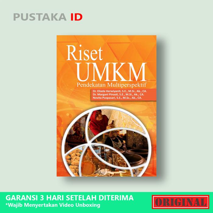 Jual Buku Riset UMKM: Pendekatan Multiperspektif - Kota Tangerang - Pustaka ID | Tokopedia