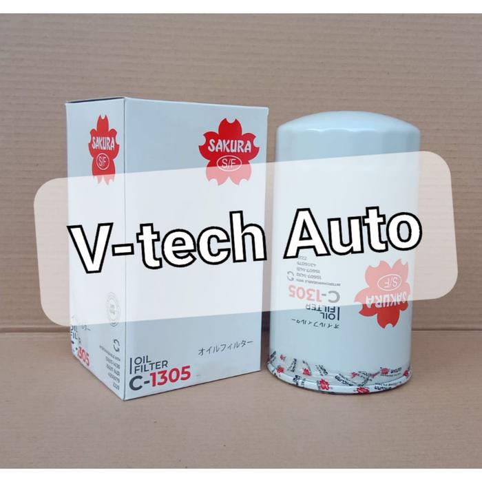 Jual Oil FIlter Oli Sakai 4032-64005-0 4032640050 C-1305 C1305 Sakura ...