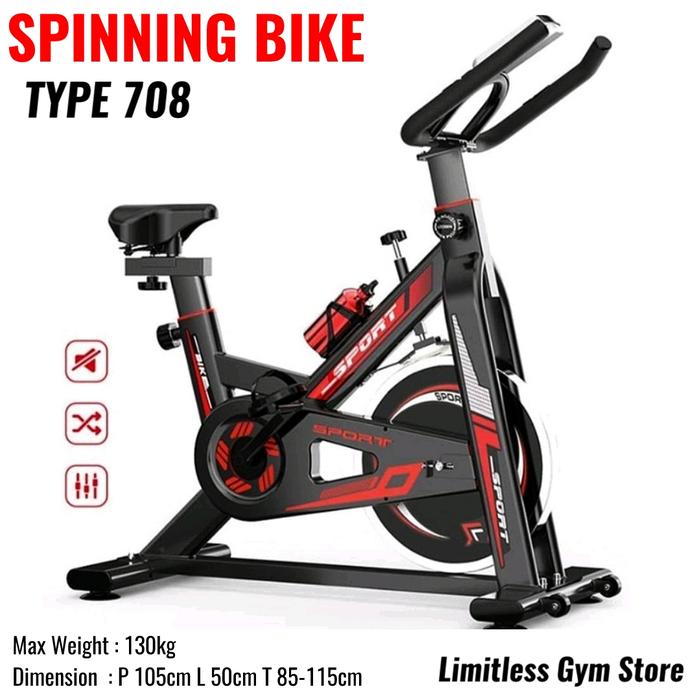 Jual Spinning Bike - Sepeda Statis Fitness by Kinetic Kardio Static RPM ...