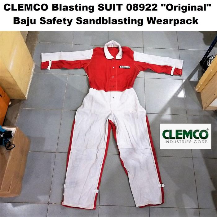 Jual CLEMCO Blasting SUIT 08922 Original Baju Safety Sandblasting ...