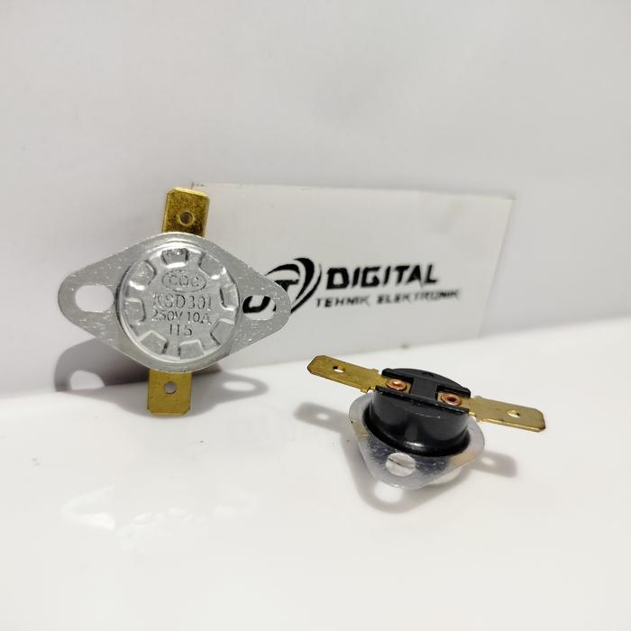 Jual Thermostat Bimetal 115© Sensor Suhu Pemutus Arus Otomatis 250V 10A - Jakarta Barat ...