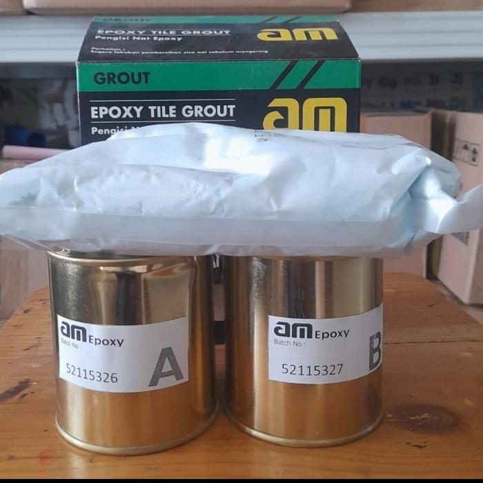 Jual pengisi nat epoxy Tile grout am55 Vanilla Cream - Jakarta Barat ...