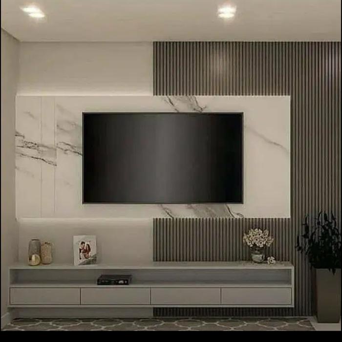 Jual backdrop tv modern minimalis custom - Jakarta Timur - Hafko ...