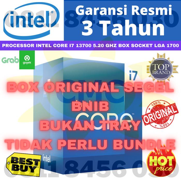 Jual Processor Intel Core I7 13700 5.20 GHz Box Socket LGA 1700 ...