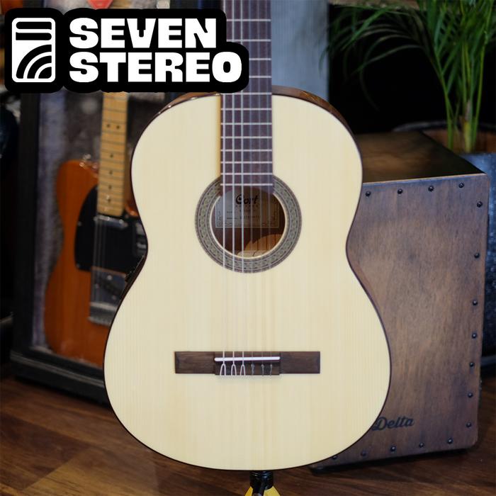 Jual Cort AC100E Nylon Classic Acoustic Electric Guitar - Kota Bandung ...