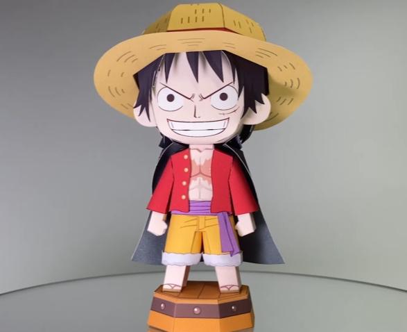 Jual Chibi Luffy Wano One Piece Papercraft - Kab. Bekasi - Papercraft ...
