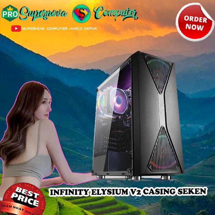 Jual infinity Elysium V2 casing seken - Jakarta Pusat - Supernova Computer HARCO | Tokopedia