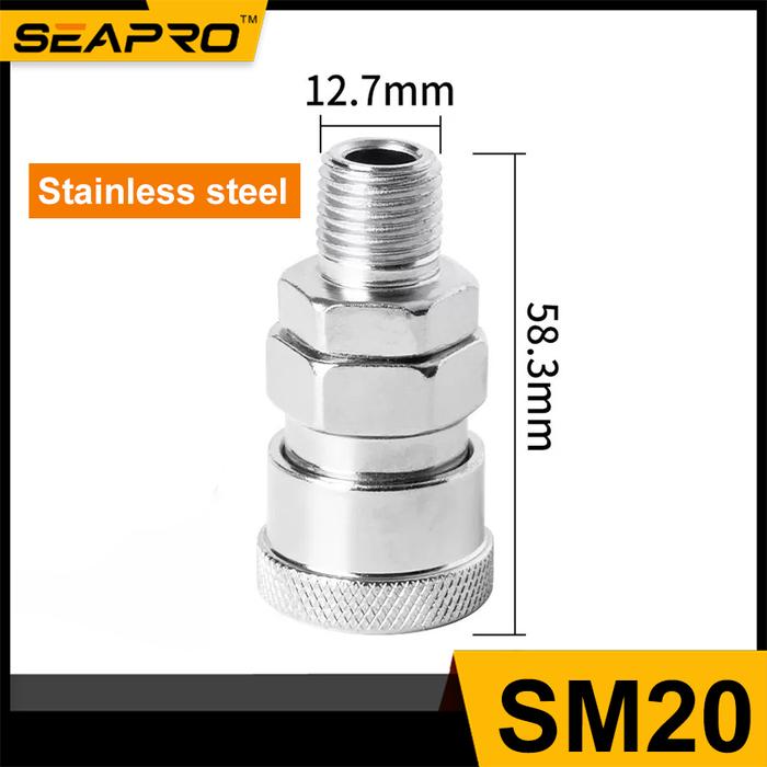 Jual Quick Coupler Stainless Steel SM20 SM 20 SM-20 - Jakarta Barat ...