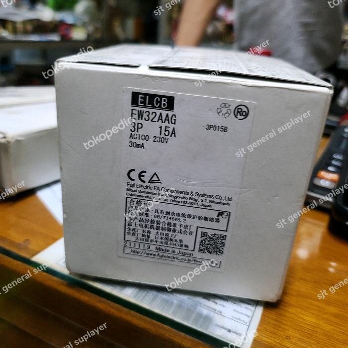 Jual EW32AAG 3P 15A 30MA ELCB GUJI ELECTRIC - Jakarta Barat - sjt general suplayer | Tokopedia