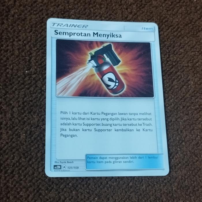 Jual Semprotan Menyiksa - Kartu Pokemon Indonesia TCG Card - Kota Malang - Pokemon Card Library ...