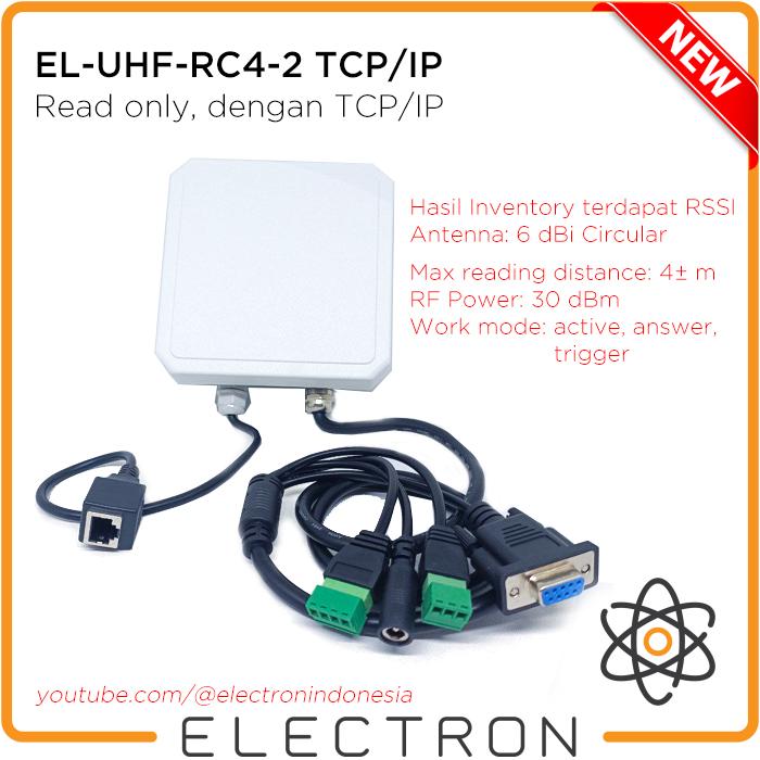 Jual EL-UHF-RC4-2 RFID Reader EPC Gen 2 ISO18000-6C Integrated RSSI ...