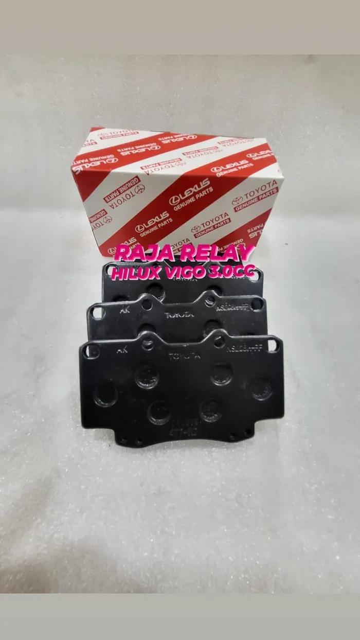 Jual BRAKE PAD DEPAN TOYOTA HILUX 04465-0K020 KAMPAS REM DEPAN - Kota Tangerang - Raja Relay ...