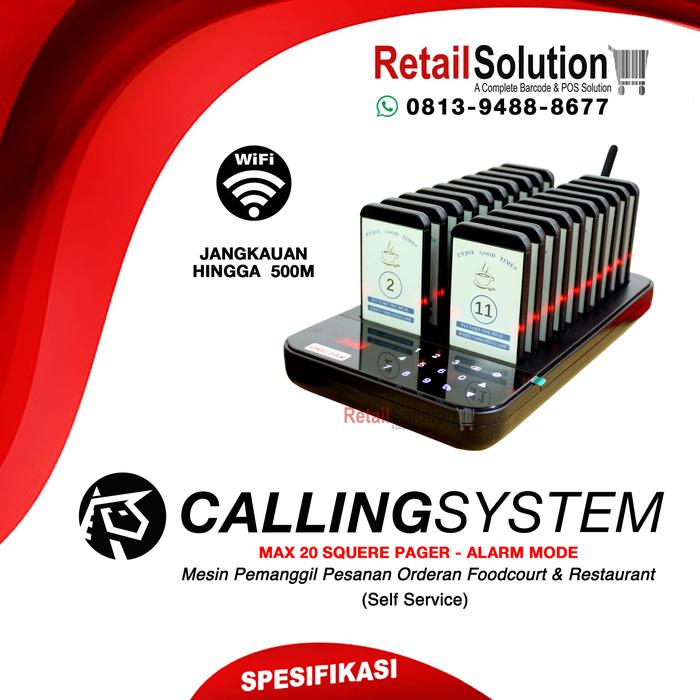 Promo Mesin Pager Paging Antrian Restoran Cafe Wireless - Unicorn - Kota Bandung - RETAIL ...