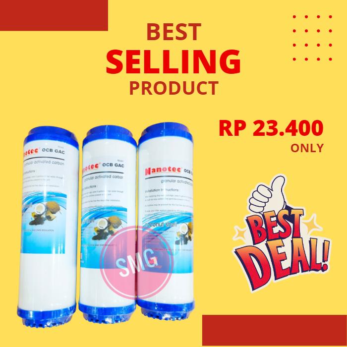 Jual GAC Granular Activated Carbon NANOTEC untuk Filter Air / RO 10 inch - Jakarta Barat ...