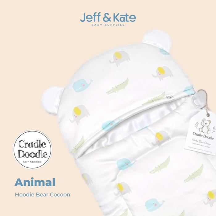 Jual Cradle Doodle Cocoon Bear & Cat - Bear & Cat - Animal - Jakarta ...