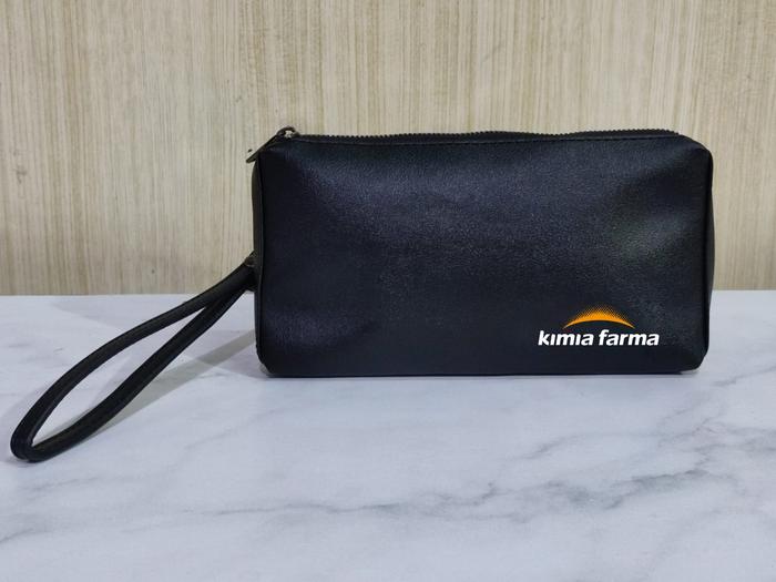 Jual Handbag Tali Custom Kulit Logo KIMIA FARMA / Dompet Custom Tas ...