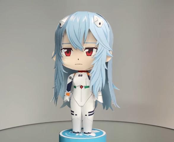 Jual ChiBi Rei Neon Genesis EVANGELION Papercraft - Kab. Bekasi ...