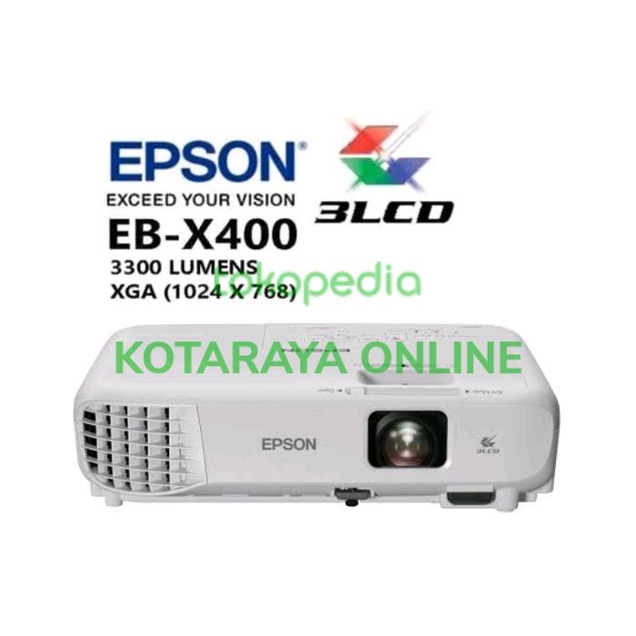 Jual EPSON EB-X400 EBX400 EB X400 PROYEKTOR 3LCD PROJECTOR 3300AL HDMI ...