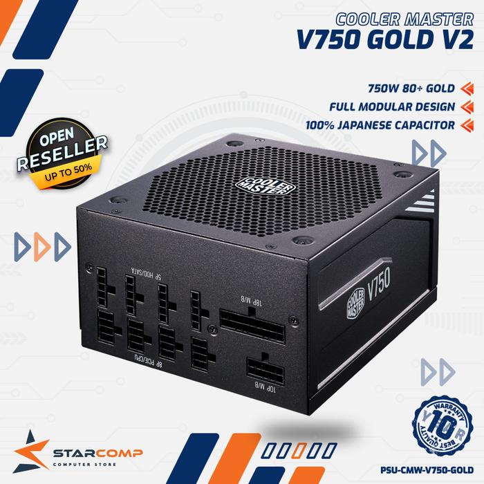 Promo Cooler Master V750 GOLD V2 Power Supply 750W 80+ GOLD Full ...