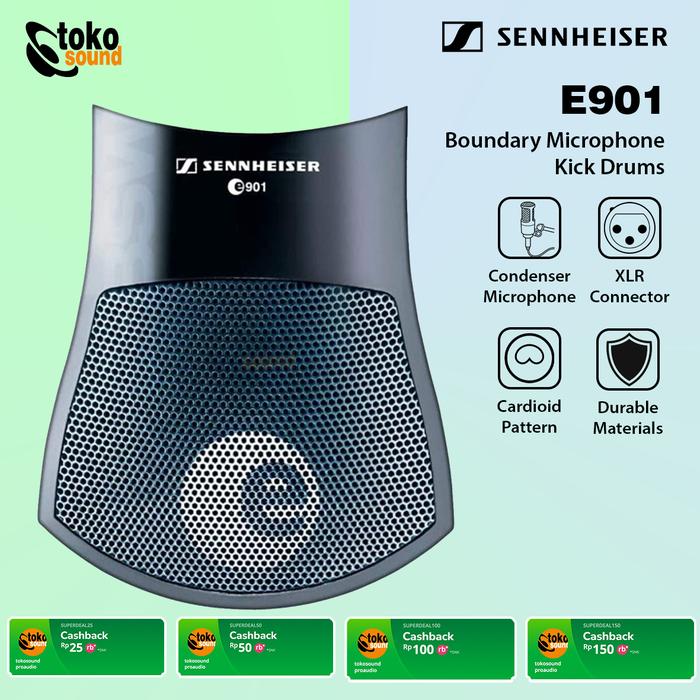 Jual Sennheiser E901 - Condenser Microphone For Kick Drum Original ...