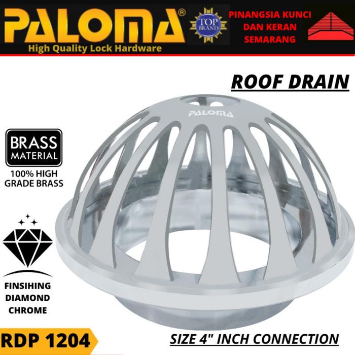 Jual PALOMA ROOF DRAIN 4" RDP 1204 SARINGAN AIR DAK SARINGAN AFUR ...