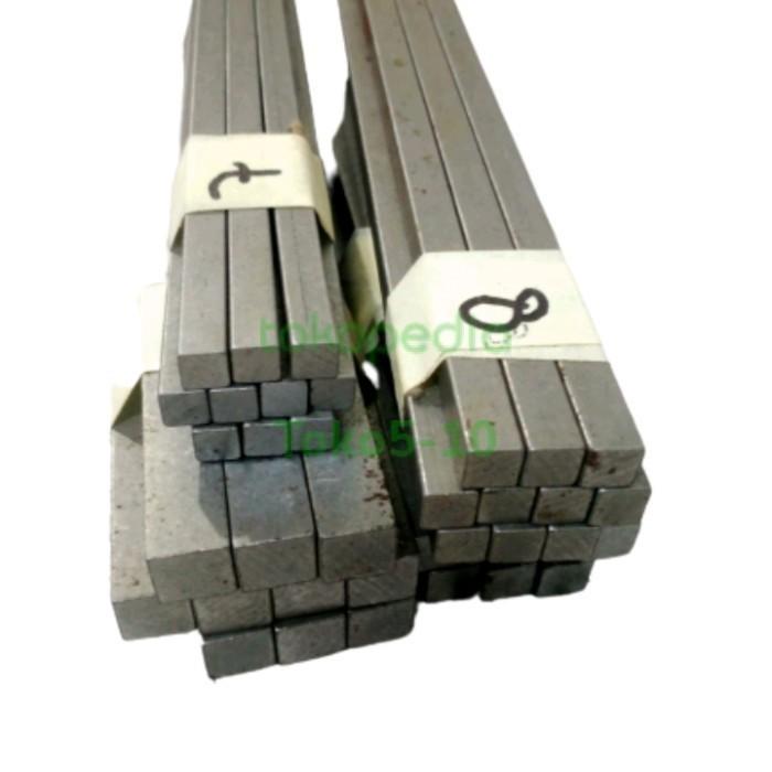 Jual Spi kotak Besi Kotak 8mm x 10mm x 30cm Besi Bantalan 10mm Spi ...