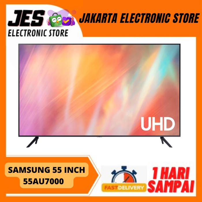 Promo TV SAMSUNG 55AU7000 55" Crystal UHD 4K SMART TV New 2021 55TU7000 Cicil 0% 3x - Jakarta ...