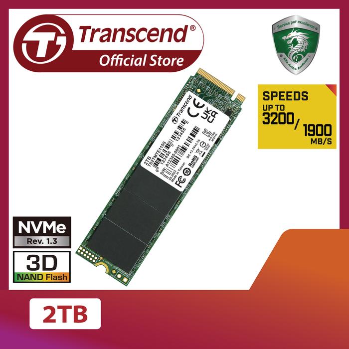 Promo Transcend SSD M.2 PCIe MTE115S NVME Gen3 x4 - 2TB Cicil 0% 3x - Jakarta Pusat - Transcend ...