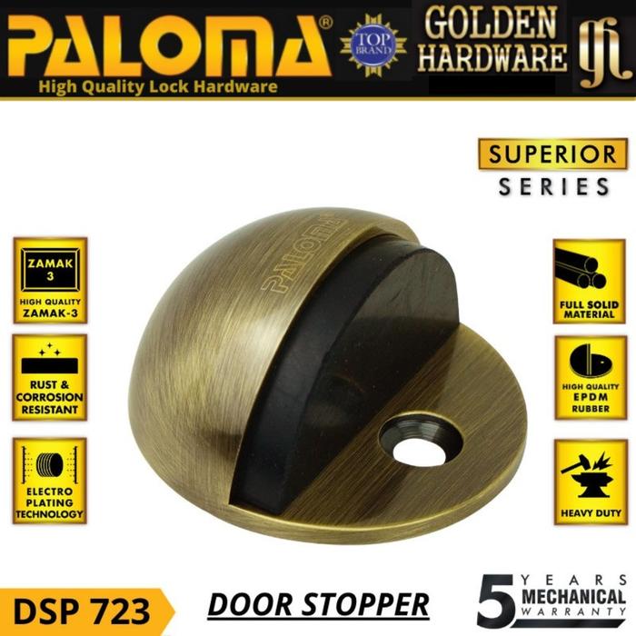 Jual DSP 723 AB PALOMA DOOR STOP ANTIK DOOR STOPPER FLOOR PENAHAN PINTU ...