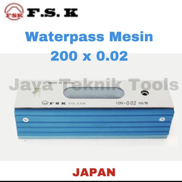 Jual Waterpass FSK 200mm x 0.02 Original Made in Japan - Jakarta Barat ...