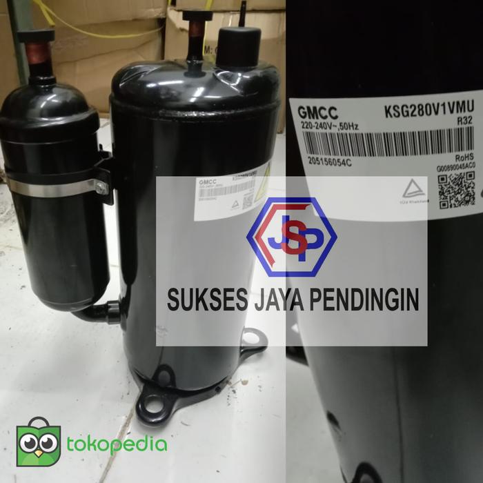 Jual Compressor GMCC KSG280V1VMU 2,5PK R32 / Kompresor GMCC KSG280V1VMU ...