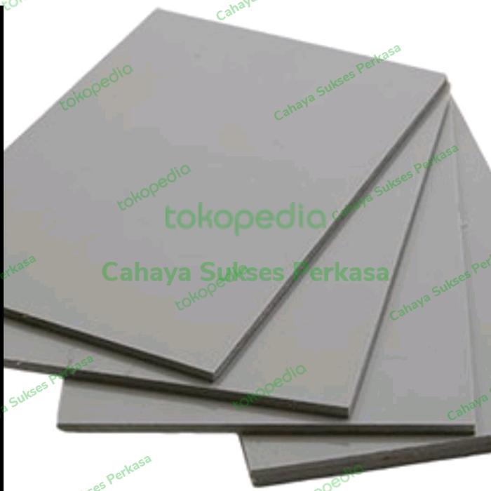 Jual PVC GREY SHEET 4mm x 60cm x 60cm / PVC Lembaran Abu - Abu ...