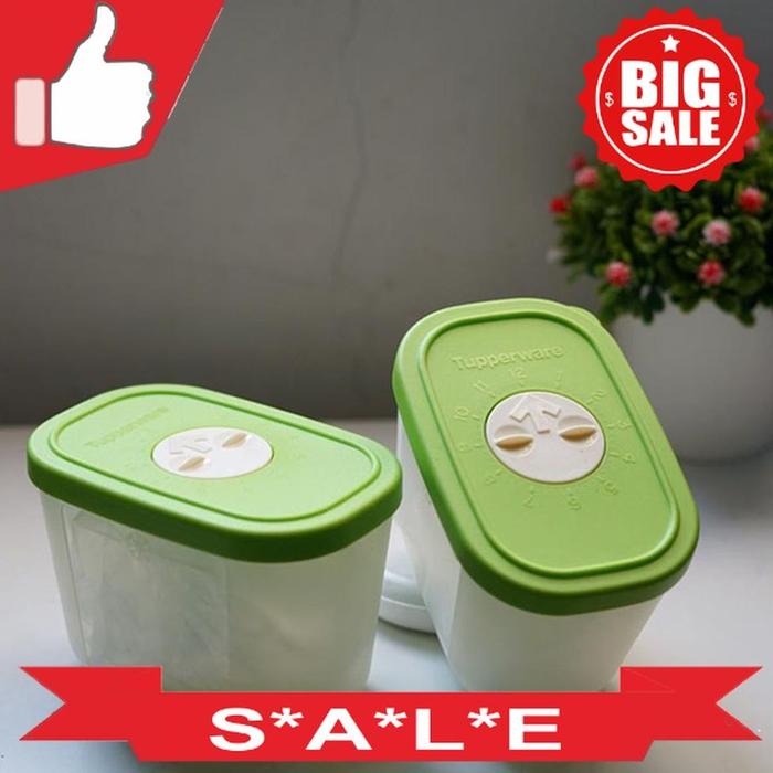 Jual Tupperware Mini Freezermate Hijau (2) Tupperware Original ...