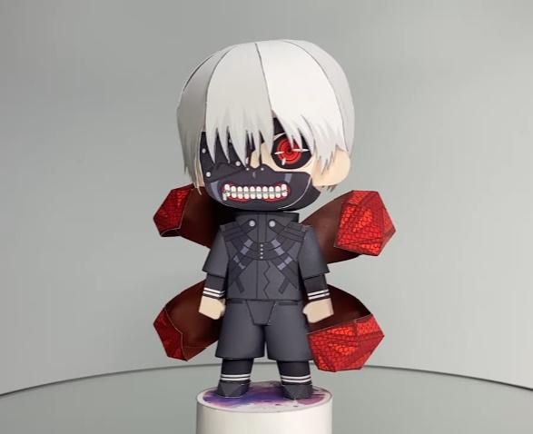 Jual ChiBi Ken Kaneki Tokyo Ghoul Papercraft - Kab. Bekasi - Papercraft ...