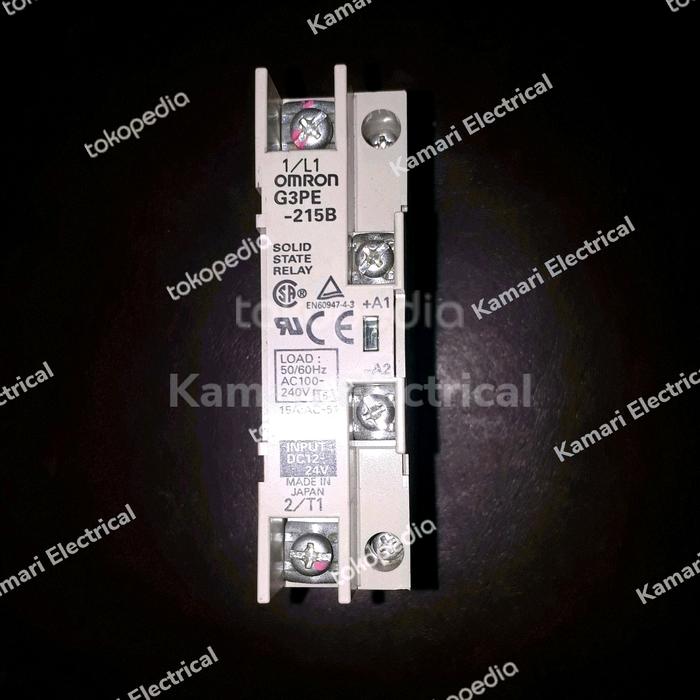Jual Solid State Relay OMRON G3PE-215B 12-24VDC 15Ampere Original Japan ...