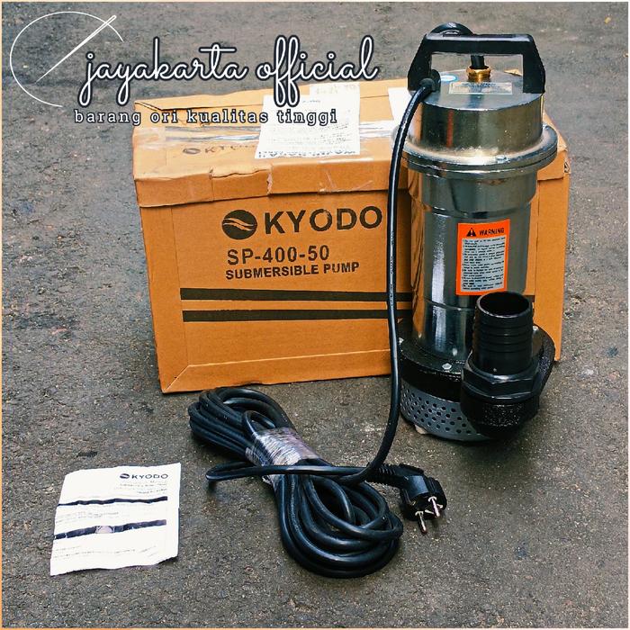Jual Pompa Celup 2 inch KYODO SP 400 50 Submersible Pump 2" 400 Watt ...