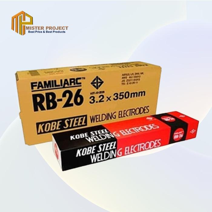 Jual Kawat Las Kobe RB 260 2,6mm x 350mm - Jakarta Timur - Mister ...