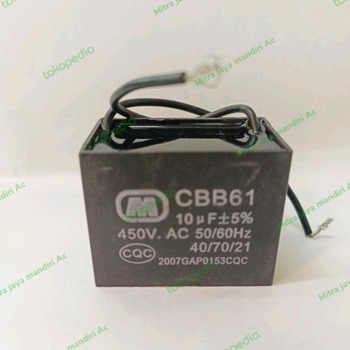 Jual Capacitor CBB61 10uf/450v - Jakarta Barat - Mitra jaya mandiri Ac ...