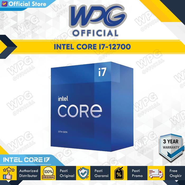 Promo PROCESSOR INTEL I7 12700 BOX LGA 1700 - CPU CORE I7-12700 LGA1700 Cicil 0% 3x - Jakarta ...