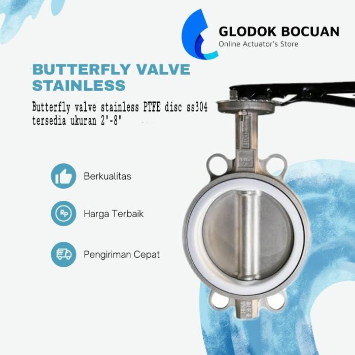 Jual 8" Inch Butterfly Valve Stainless PTFE - Jakarta Barat - GLODOK ...