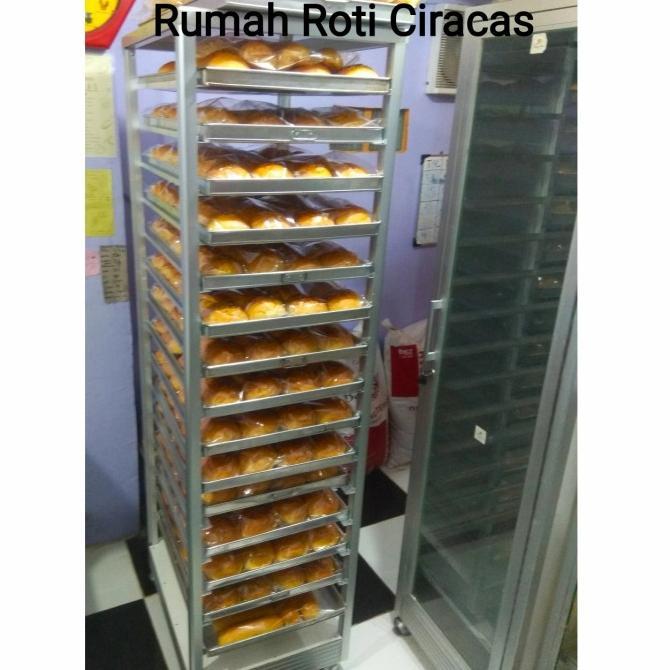 Jual PERALATAN BAKING TROLY RAK LOYANG ROTI TROLLEY BAKERY SUSUN 15 ...