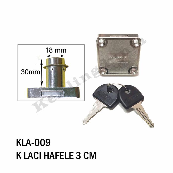 Jual Kunci Laci Lemari 138-32MM MasterKey SYMO-3000 HAFELE Original ...